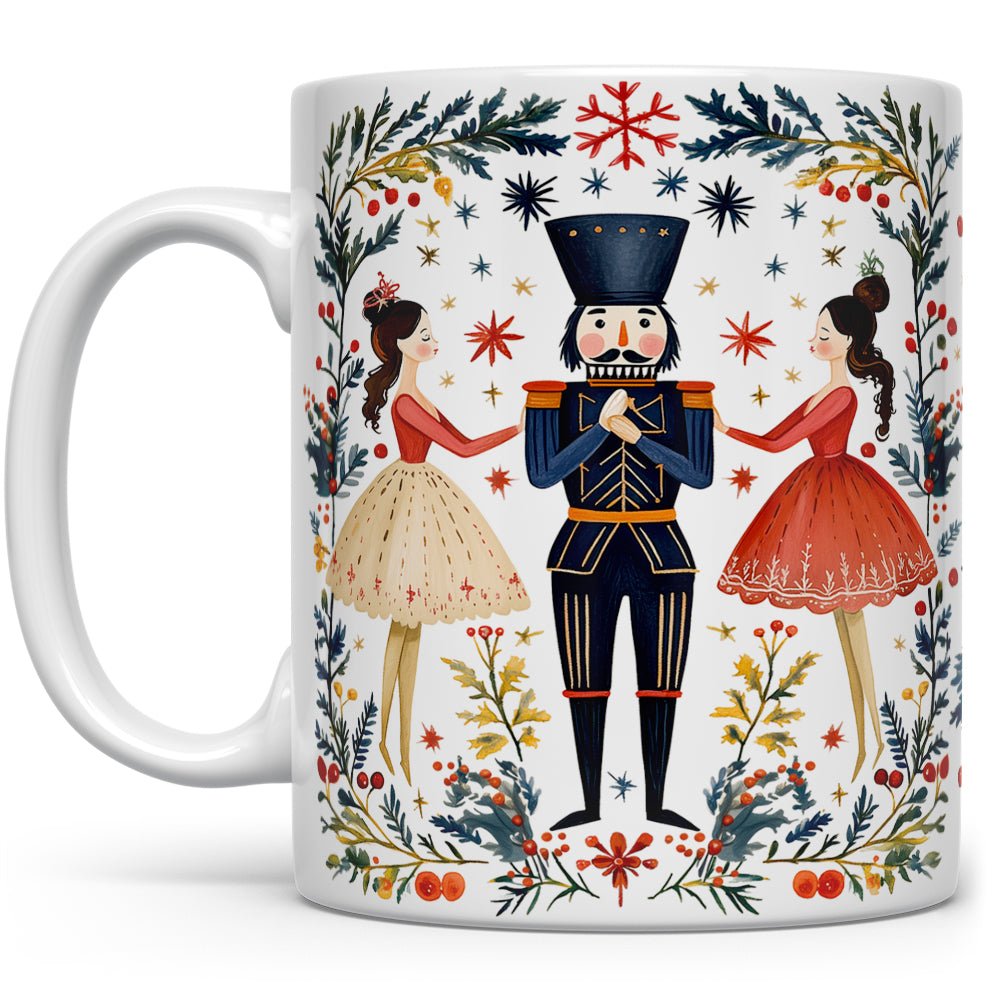 Whimsical Nutcracker Mug Christmas Holiday Mugs Loftipop