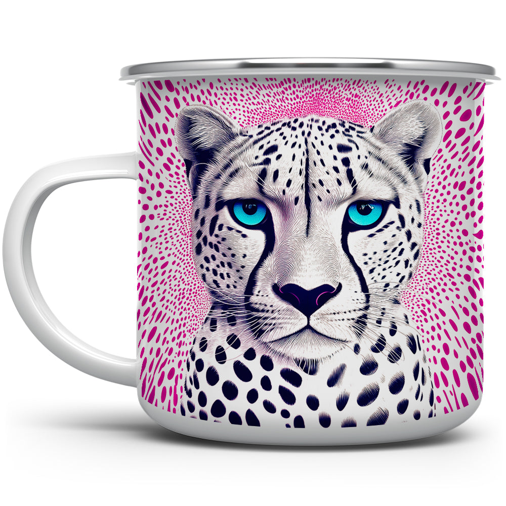 Cheetah Camp Mug | Fun Wildlife Gifts | Loftipop