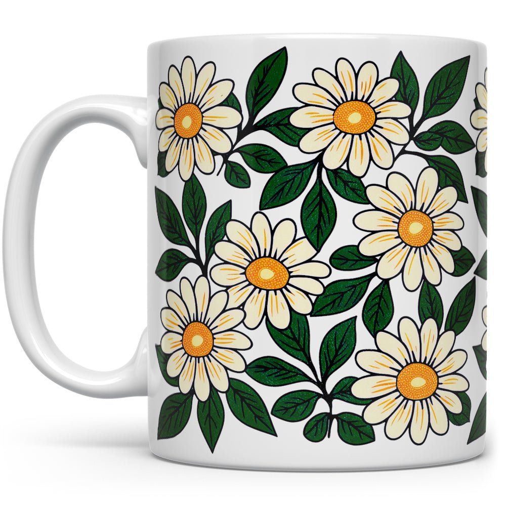 Floral Daisy Mug | Nature Garden Gifts | Loftipop