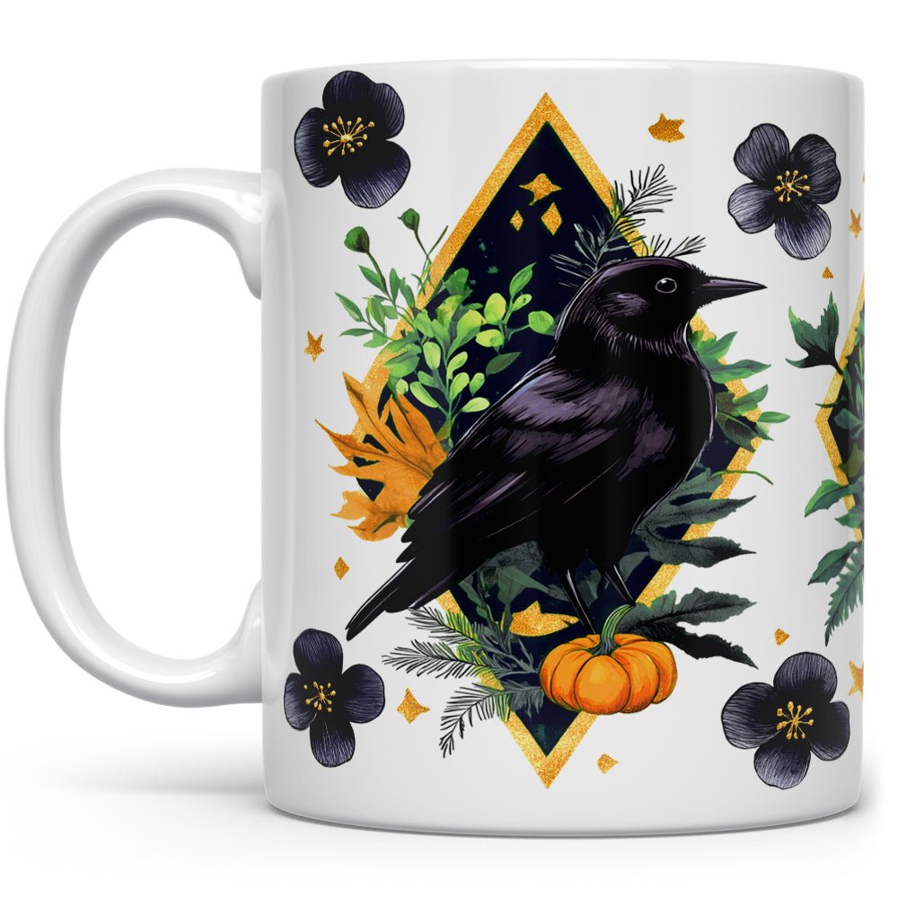 Harvest Crow Mug | Fall Autumn Gifts | Loftipop
