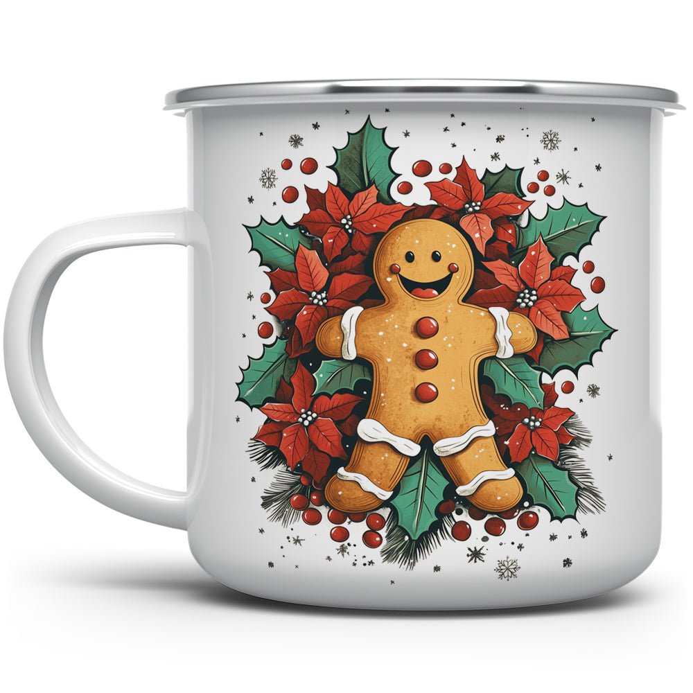 Holiday Gingerbread Camp Mug | Christmas Mugs | Loftipop