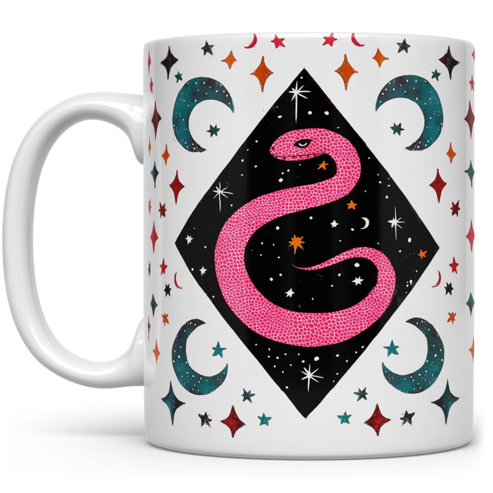 Mystical Snake Mug | Boho Celestial Gifts | Loftipop