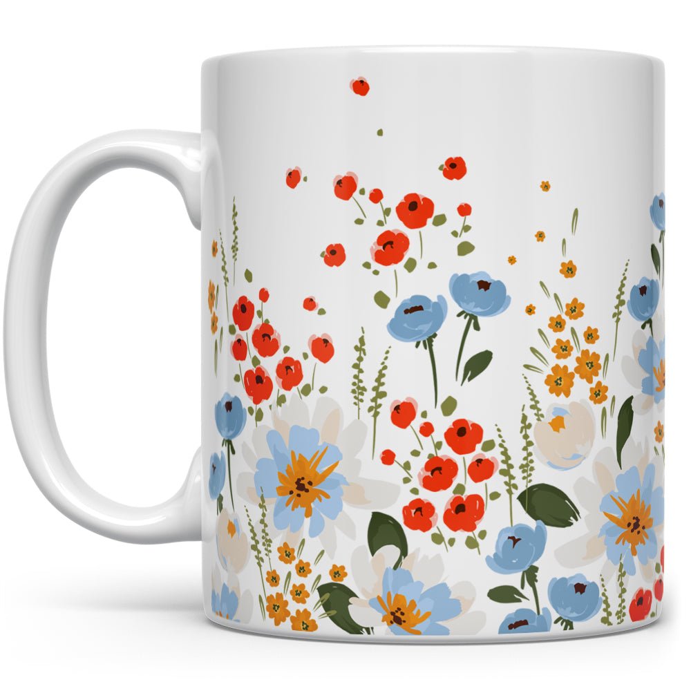 Floral Mug | Spring Flower Cup | Loftipop