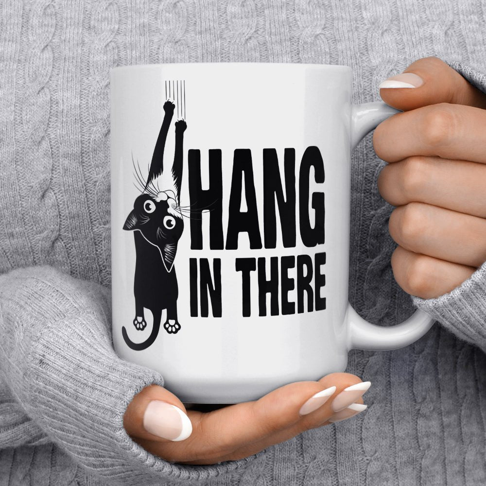 Hang in There Mug | Funny Motivational Inspirational Gifts | Loftipop