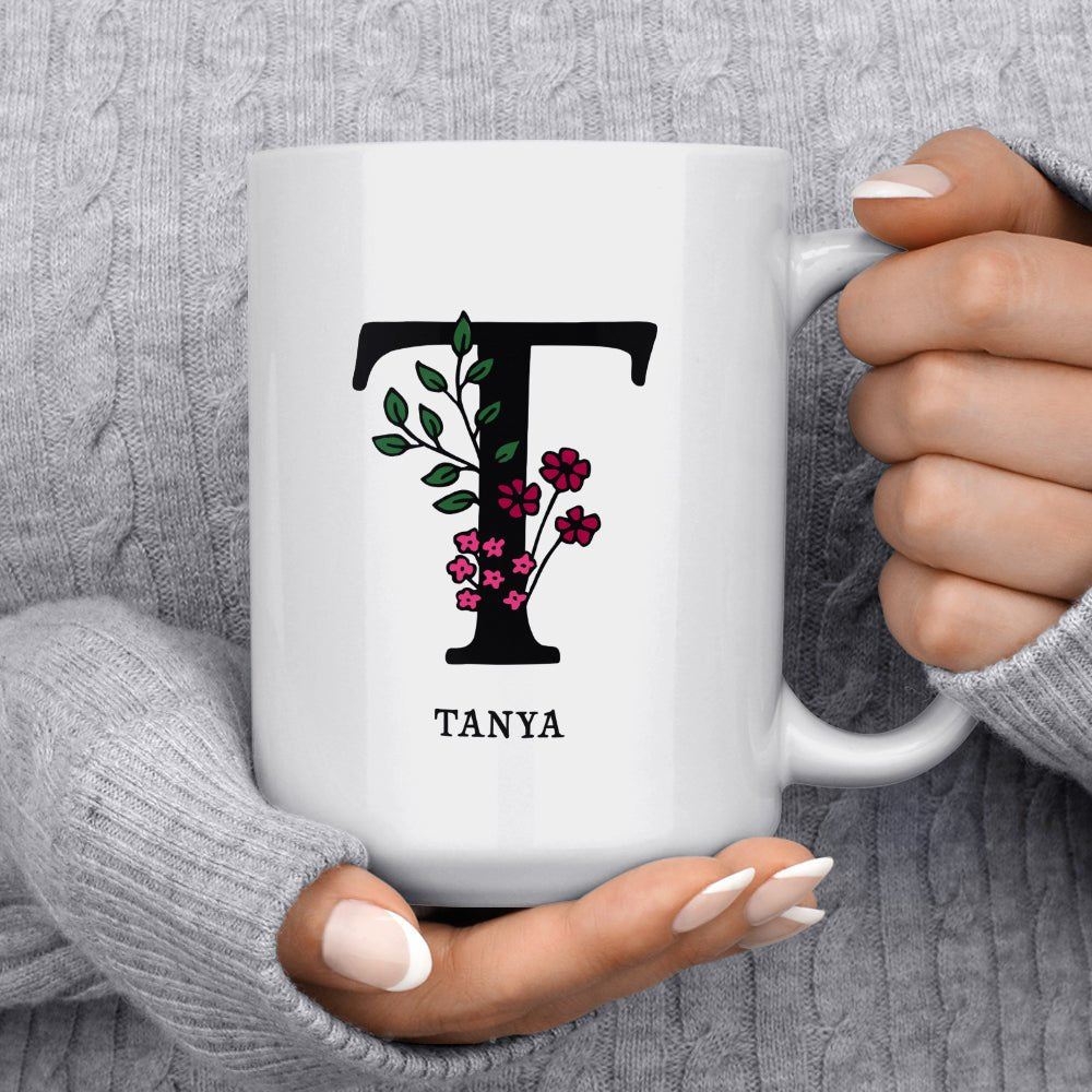 Personalized Name and Initial Mug| Custom Name Mug | Loftipop